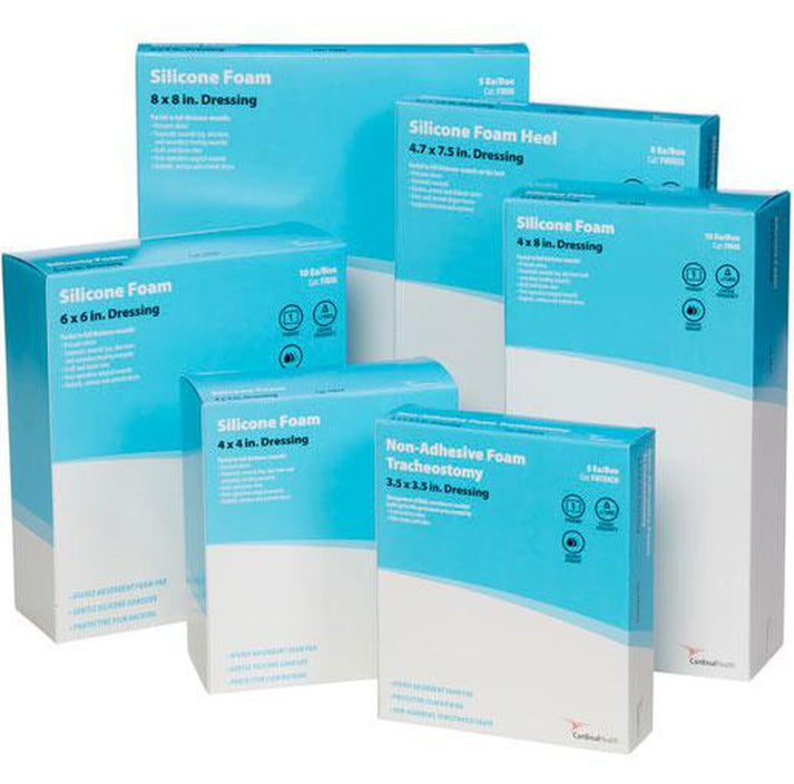 Silicone Foam for Tracheostomy FMTRACH, 3.5" x 3.5" - BX\5 – Marchese ...